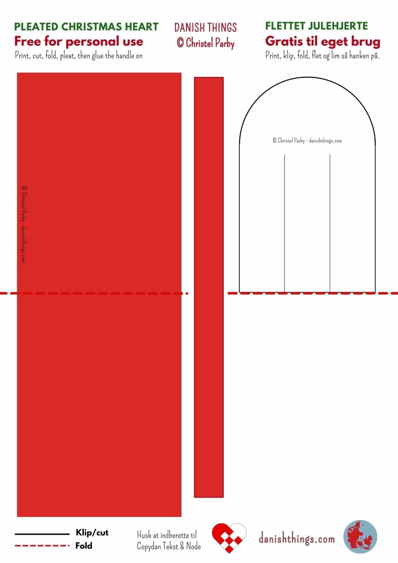 Danish Christmas hearts - a classic Christmas decoration - Danish Things