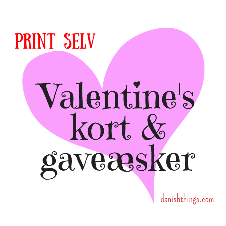 Valentine - KÆRLIGHED - hjemmelavet chokolade - Danish Things