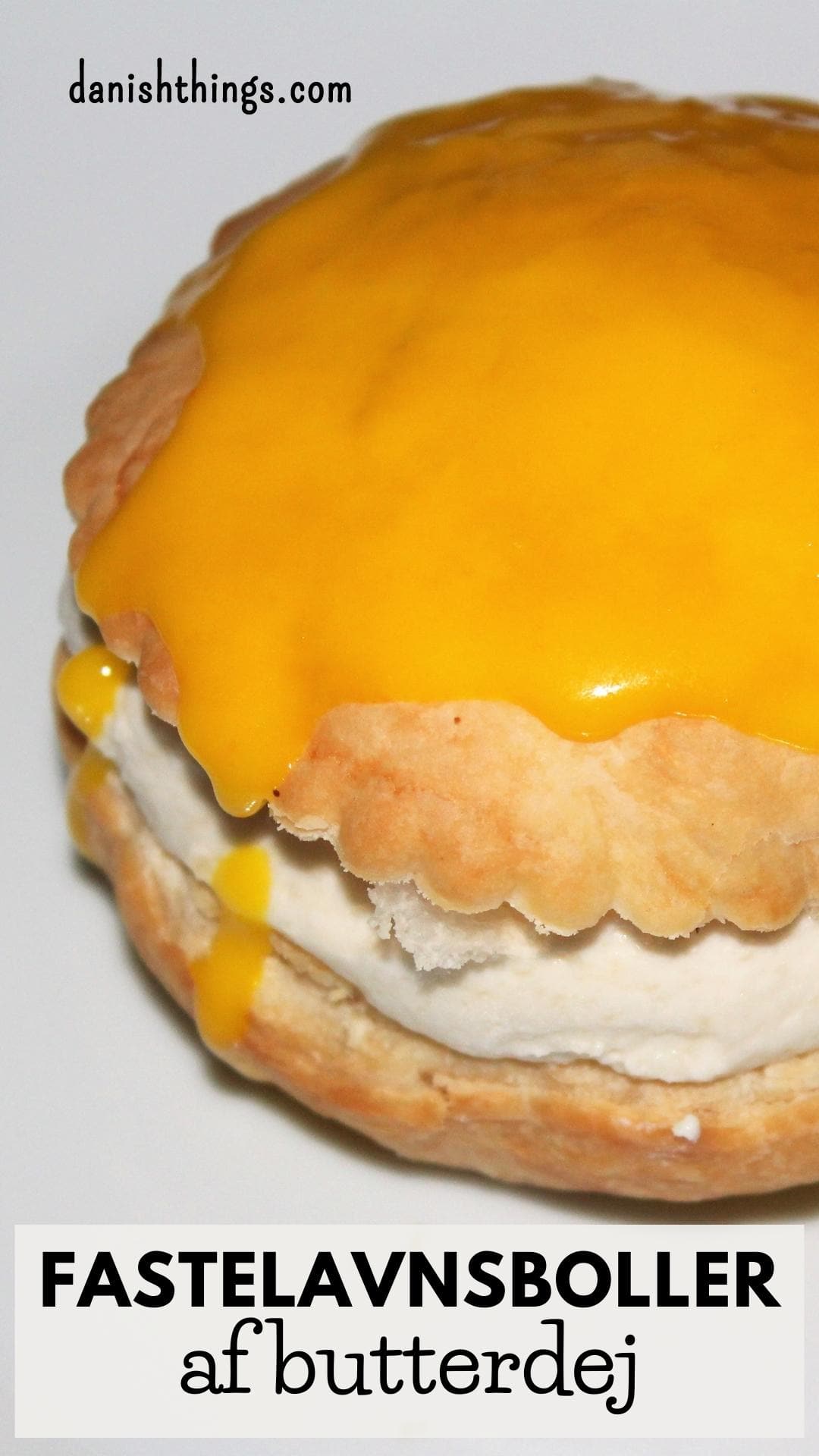 Fastelavnsboller af butterdej - Danish Things