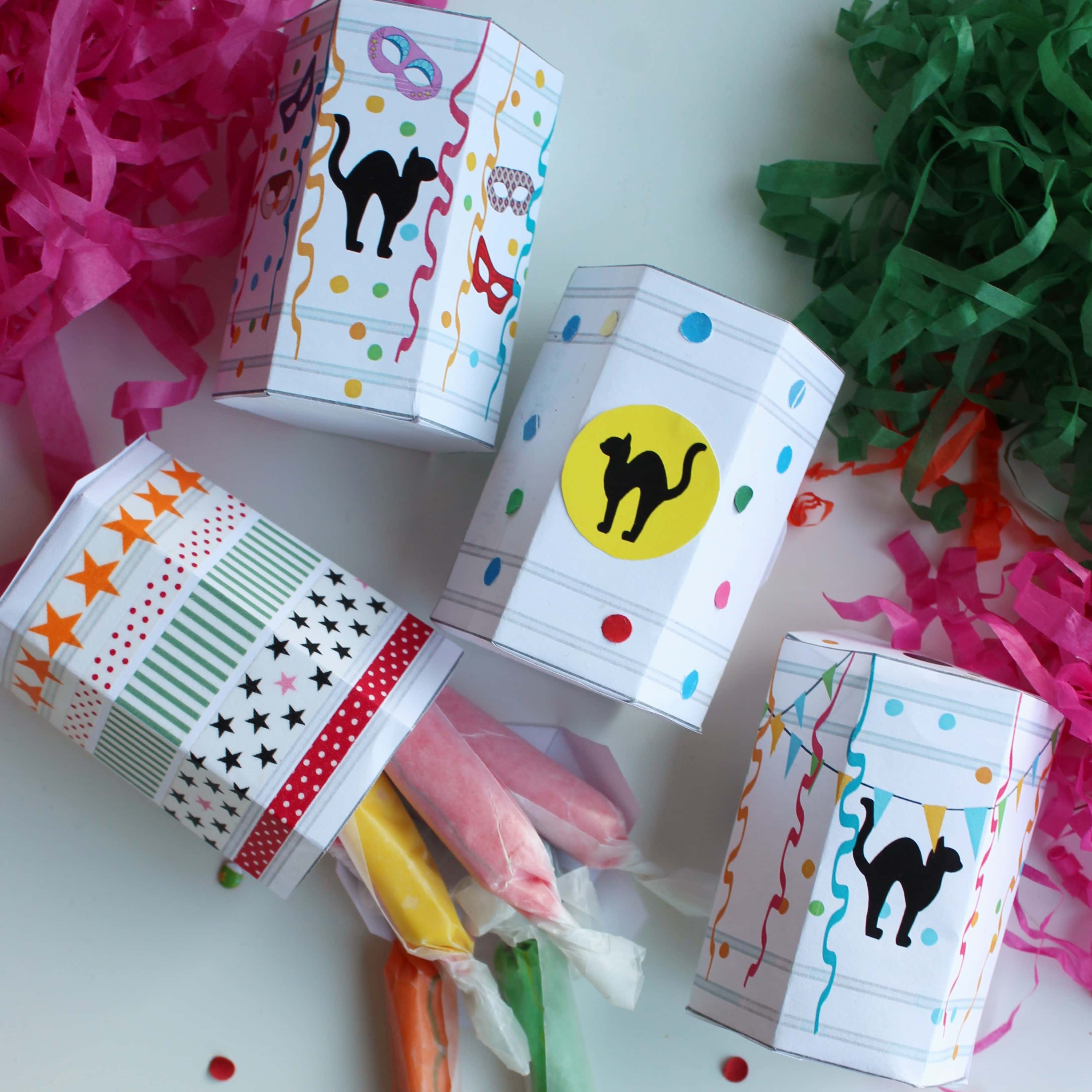 Fastelavnskatte til dekoration og som skabelon - Danish Things