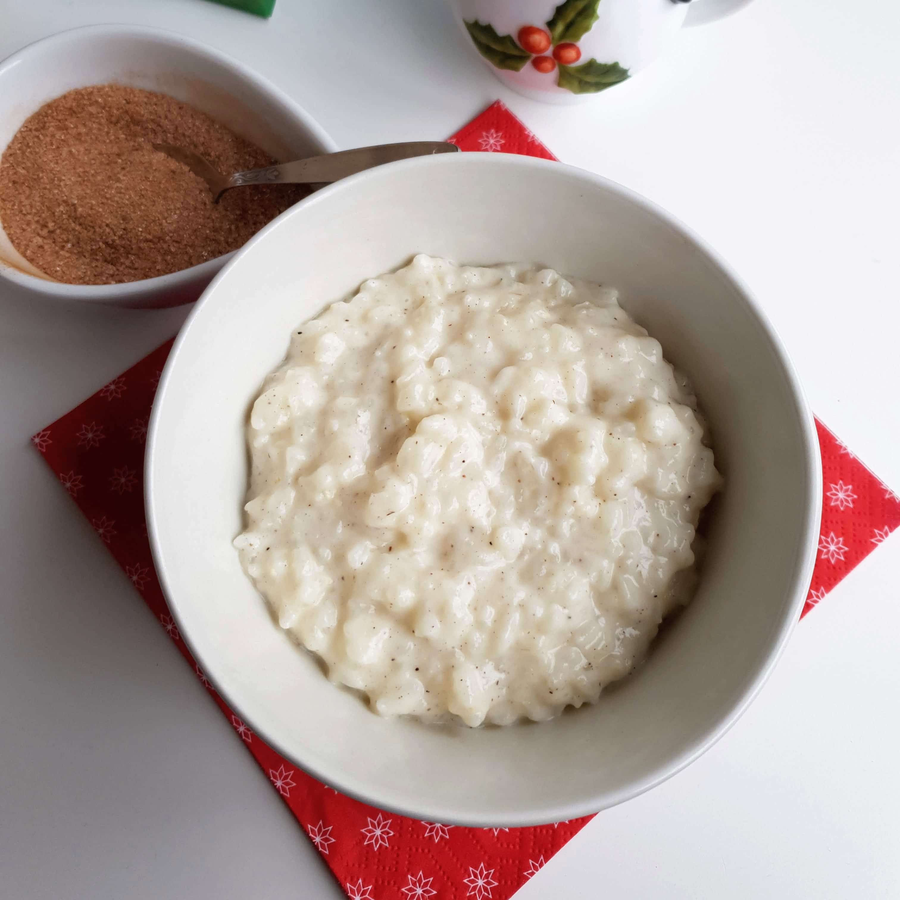 How to make Danish rice porridge easily in the microwave - Danish Things