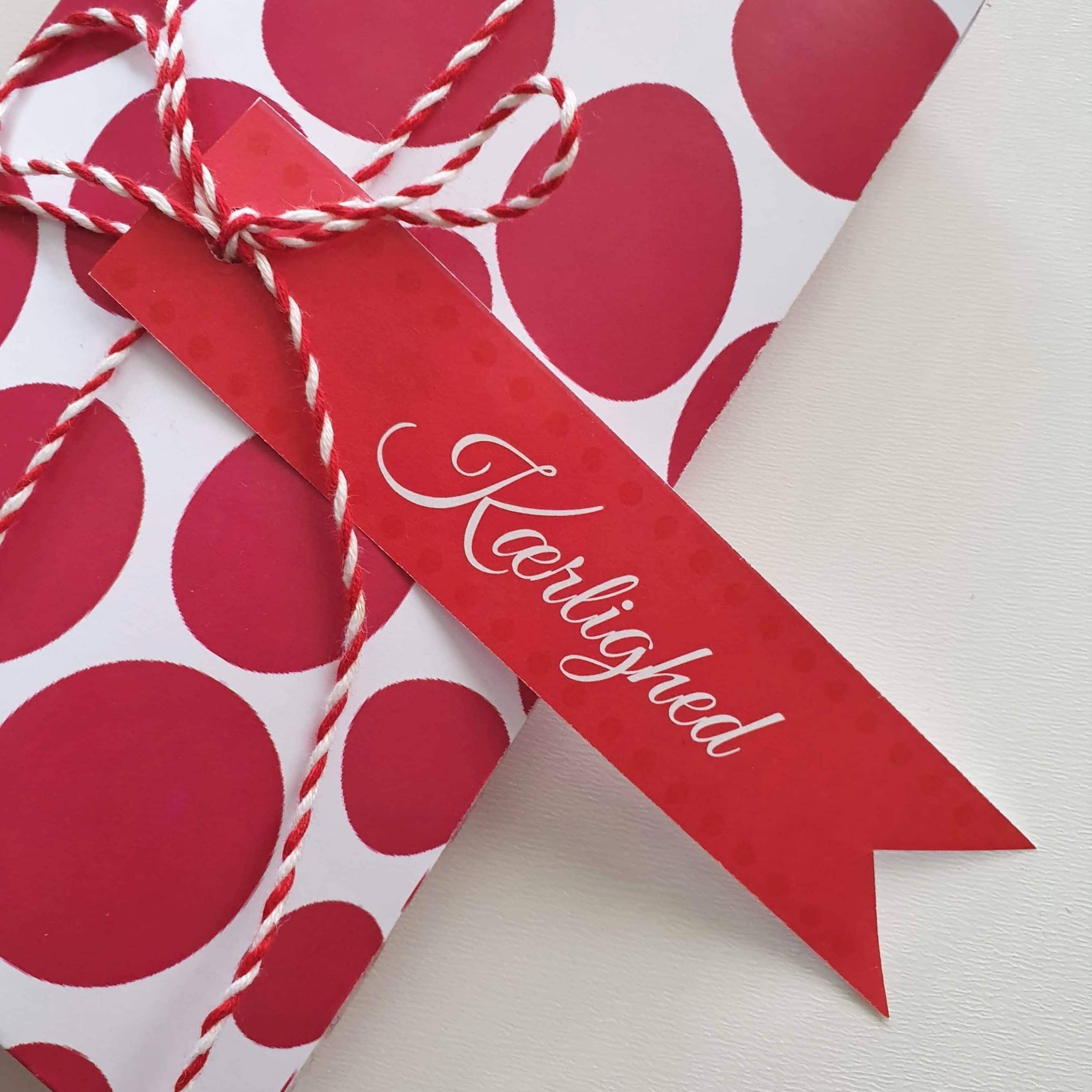 Valentine - KÆRLIGHED - hjemmelavet chokolade - Danish Things