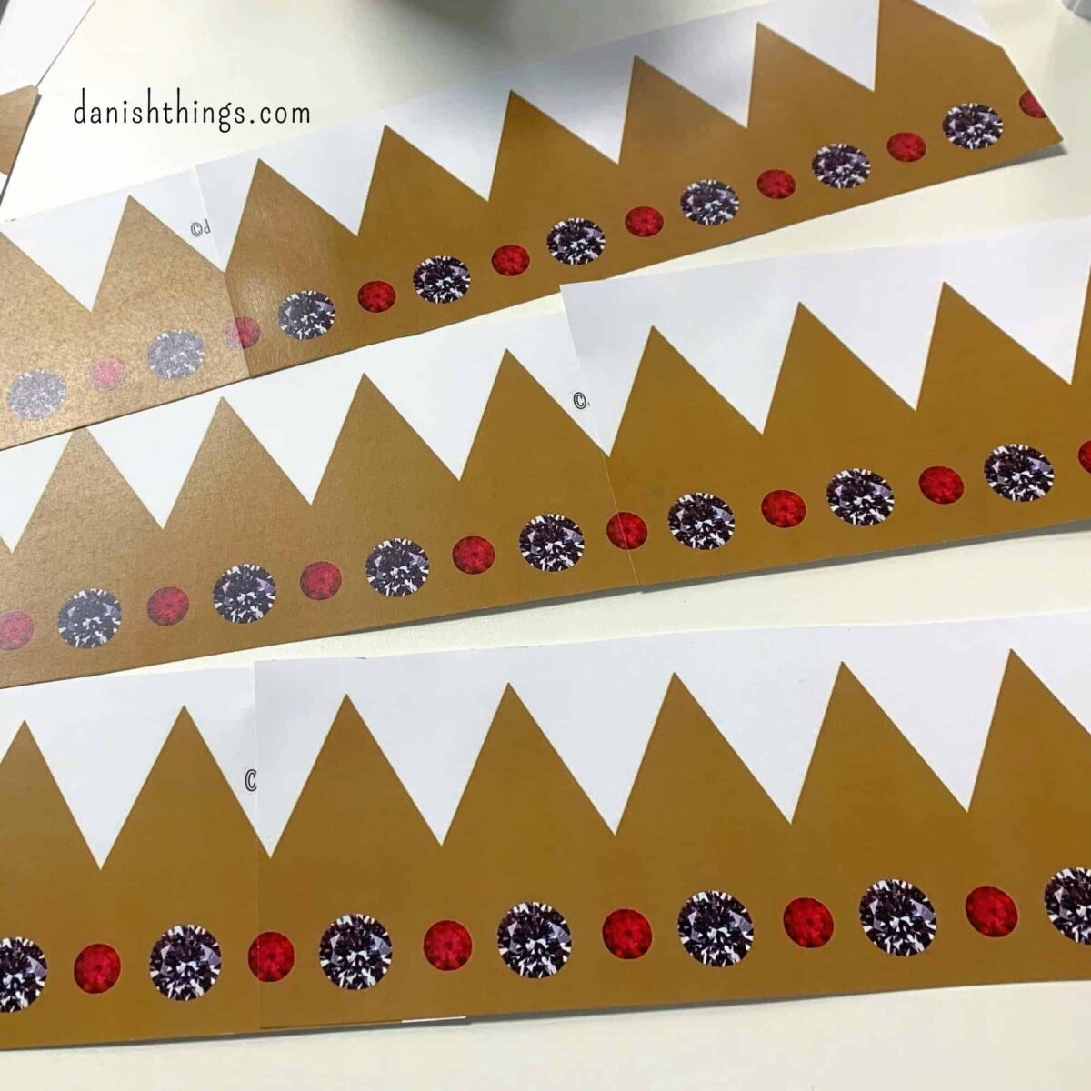 Lav din egen krone til en konge, dronning, prins eller prinsesse ...