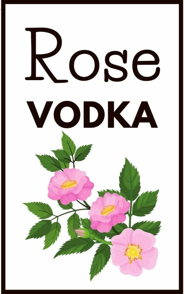 Rose-infused alcohol – how to make vodka and gin with roses - Danish Things