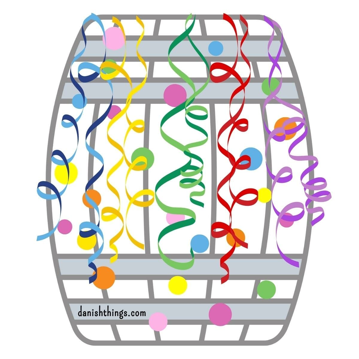Dekorer din egen fastelavnstønde - nem fastelavnspynt - Danish Things