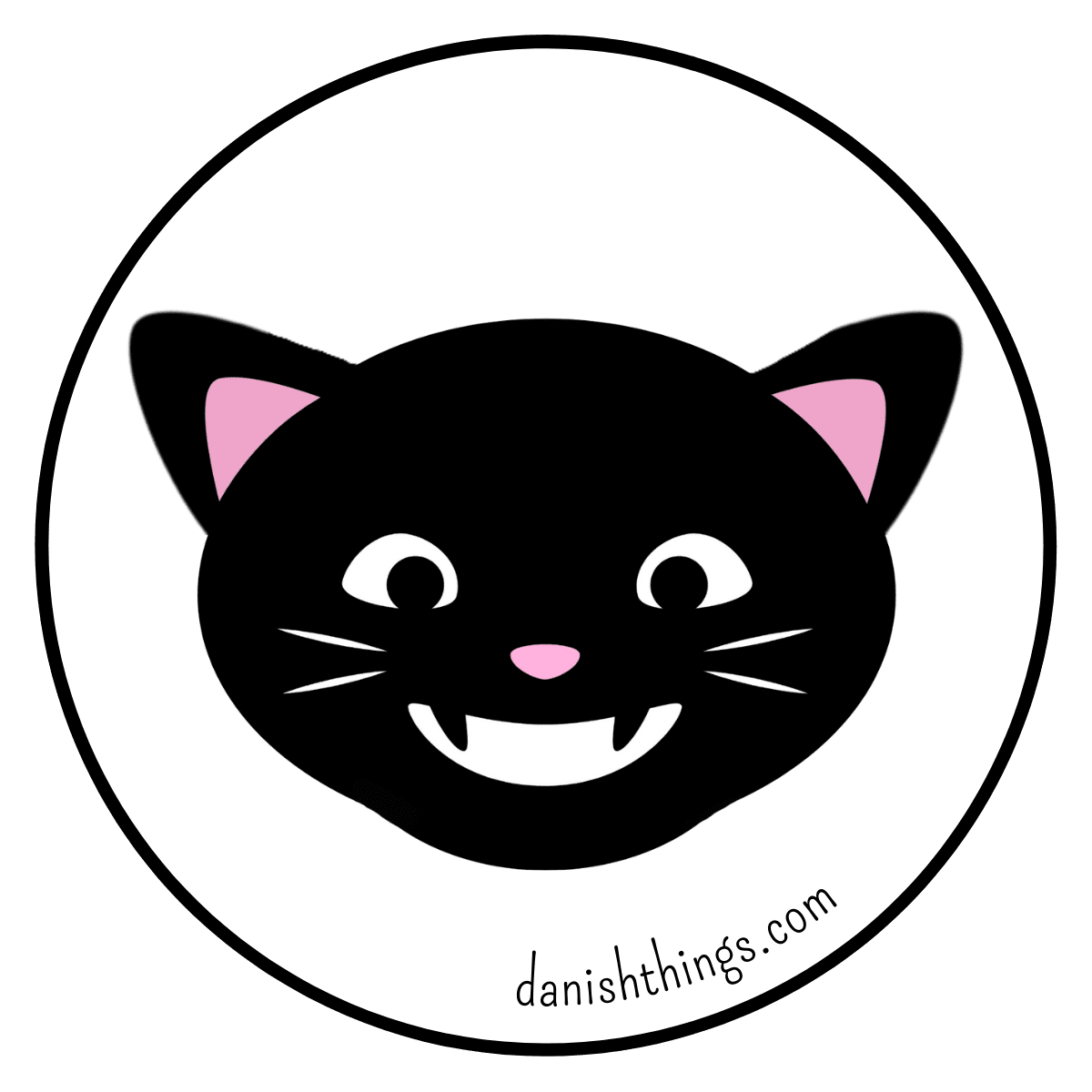 Katte til ophæng og kager - Danish Things